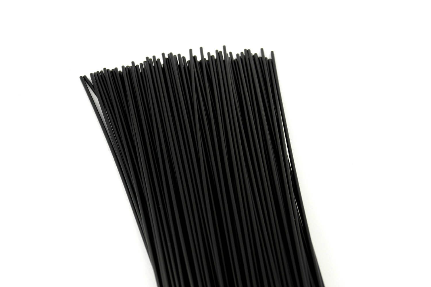 Welwyn Tool Group Plastic Welding Rod ABS 3mm Round Black 1kg in 1m sticks