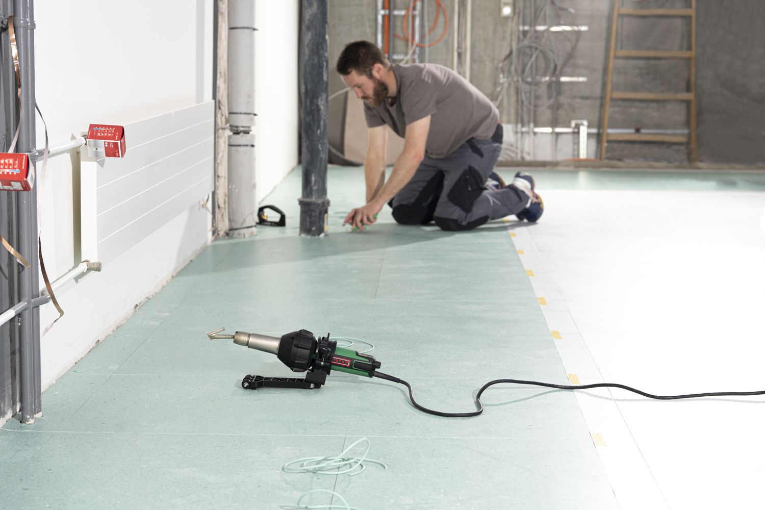 Welwyn Tool Group Leister EASYFLOOR 173.478 vinyl floor welding roller ...